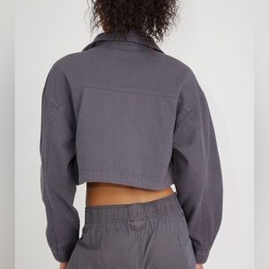 Garage | Jackets & Coats | Garage Cropped Utility Cargo Jacket | Poshmark